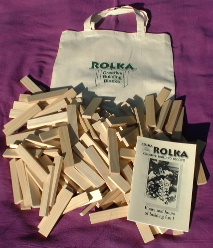 Rolka, environmentally friendly, educational wooden building blocks for ...