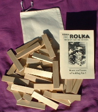Rolka, environmentally friendly, educational wooden building blocks for ...
